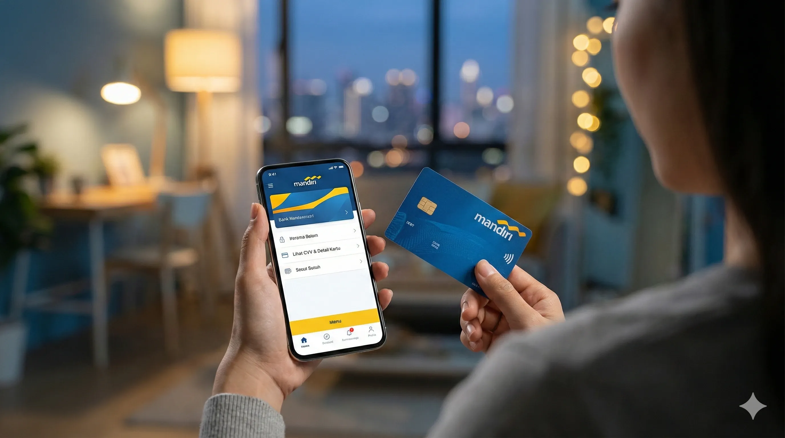 Cara Cek Nomor Kartu, CVV, & Jam Offline Nasabah Mandiri